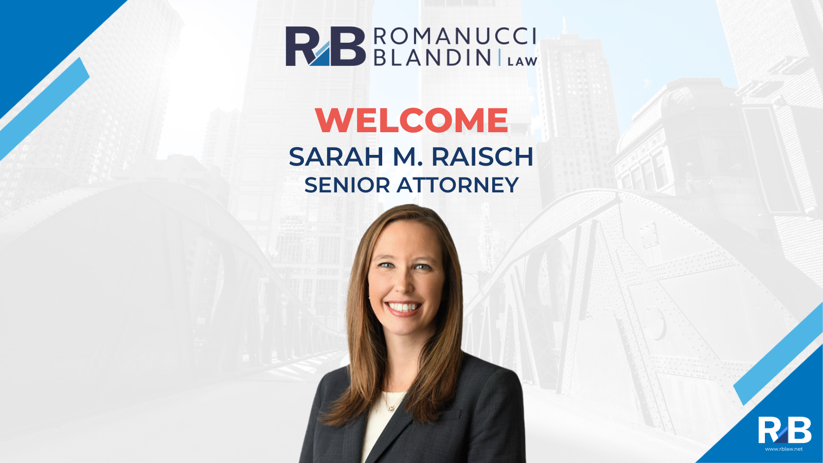 Senior Attorney Sarah M. Raisch joins Romanucci & Blandin’s highly ...