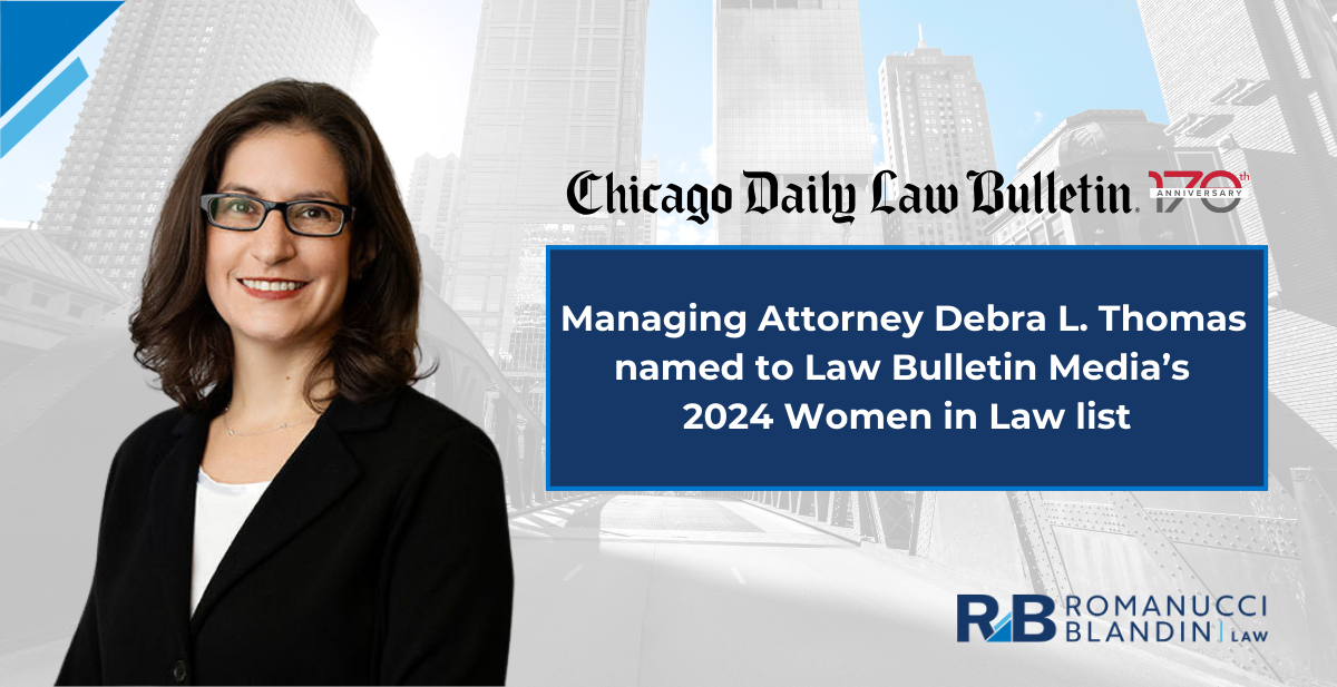 Managing Attorney Debra L. Thomas Honored on Law Bulletin’s Women in ...